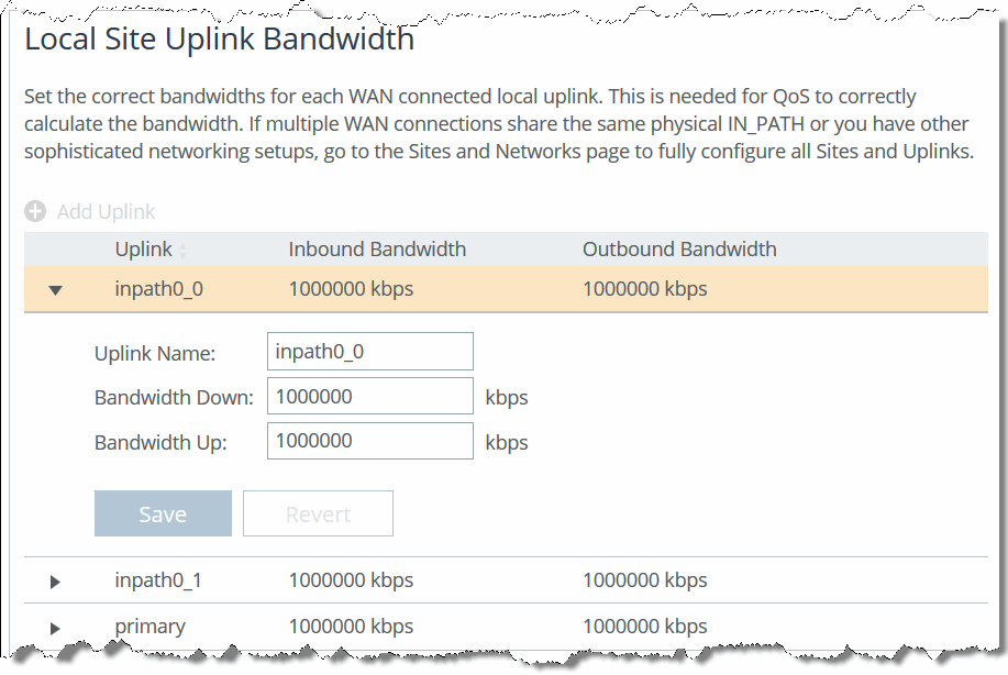Configuring QoS