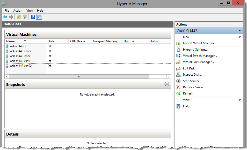 Setting Up SteelHead-v on Hyper-V