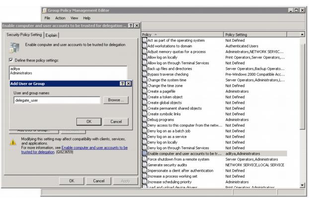 Configuring Domain Authentication Manually
