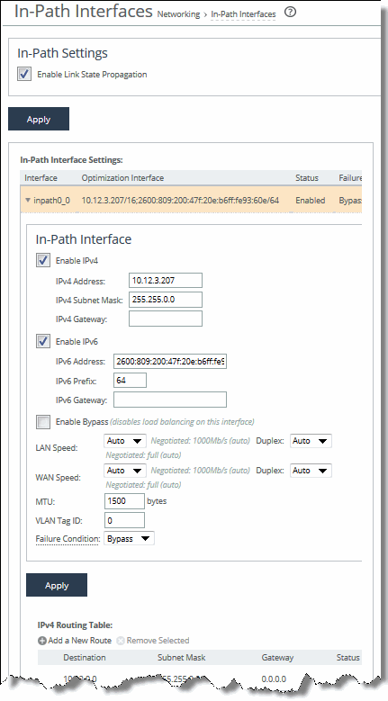 Configuring In Path Interfaces 2741