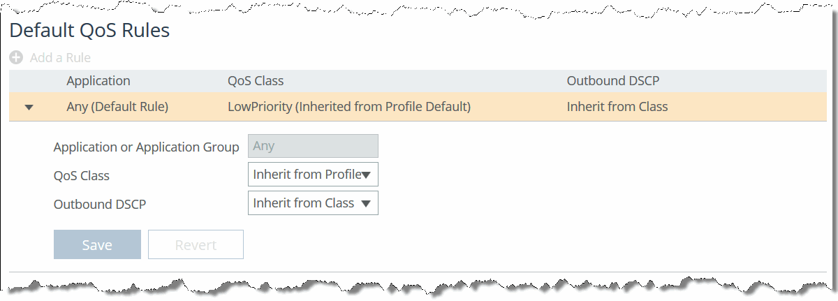 Configuring QoS