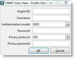 Configuring SNMP v3 Authentication and Privacy