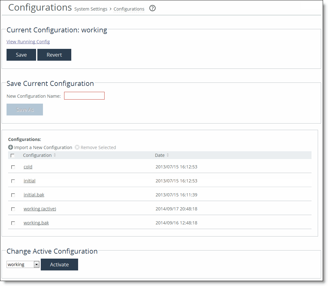 Upgrading the Core software