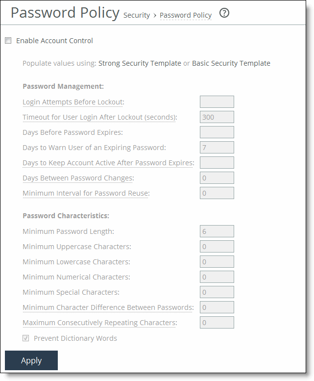 Configuring Password Policy configuring-password-policy